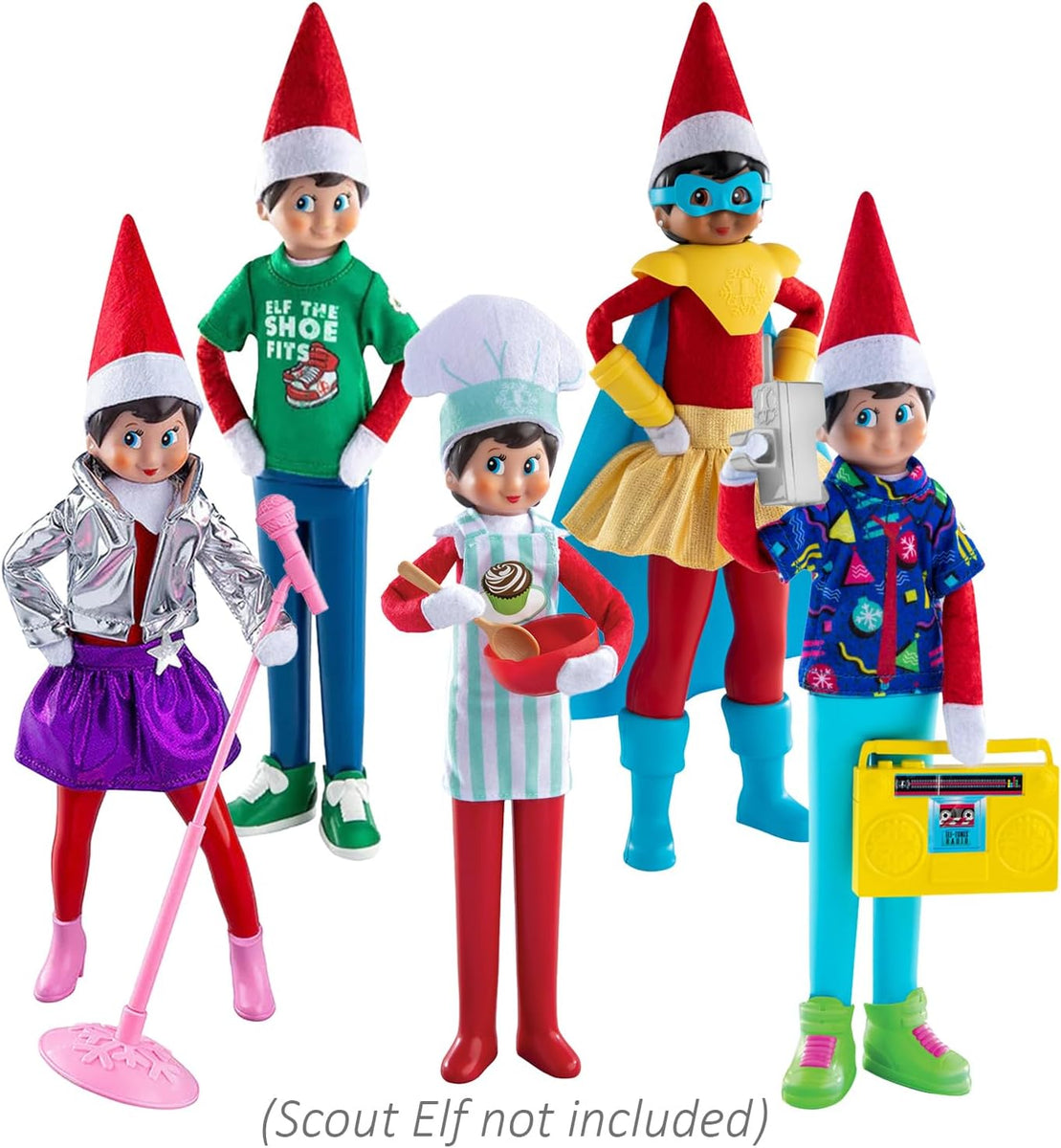 The Elf on The Shelf Magi-Freez Complete Set: Polar Power Hero, Christ ...