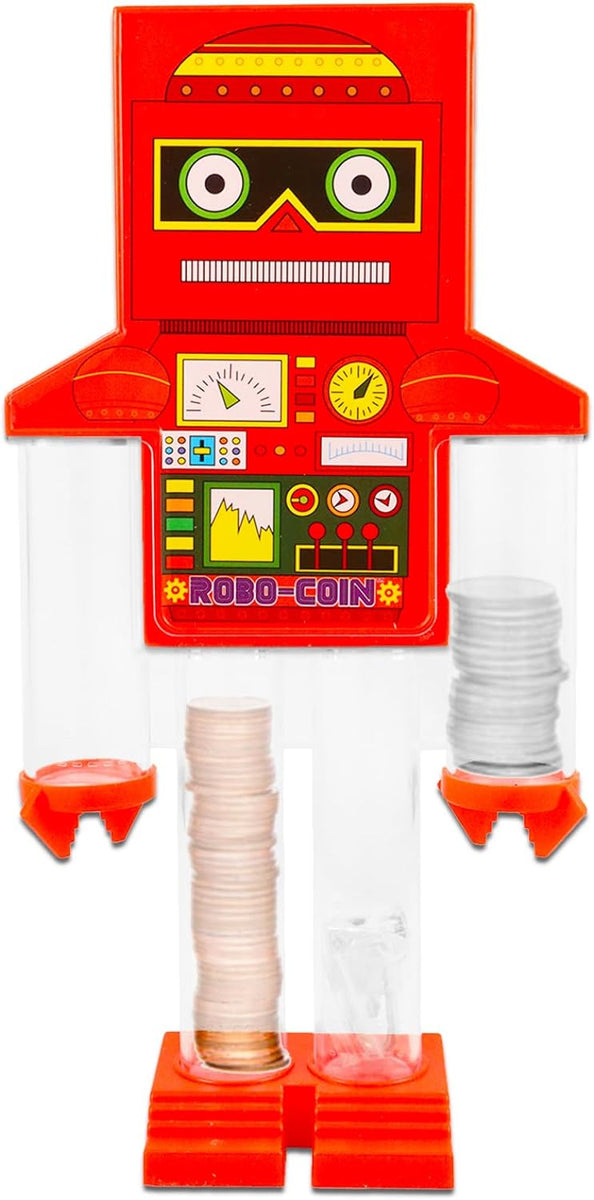 Robo-Coin Sorting Bank - PLASTIC MECHANICAL COIN SORTING BANK – Myriads ...