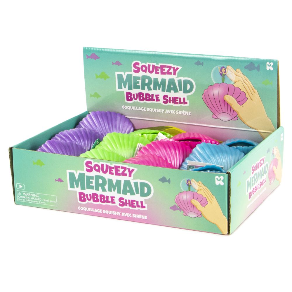 Squishy Mermaid Bubble Shells – Myriads Gifts