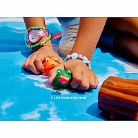Zorbitz - Frog on a Log Fidget Toy, Includes 4 Squishy Bugs, - Colors ...