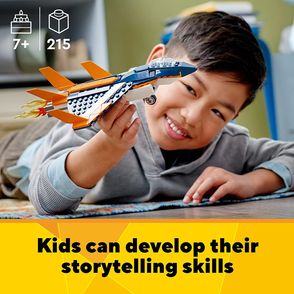 LEGO Creator 3in1 Supersonic-Jet Building Kit – Myriads Gifts