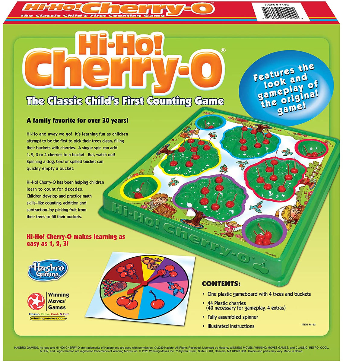 Winning Moves Games Hi - Ho! Cherry - O Board Game – Myriads Gifts